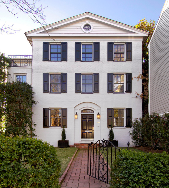Georgetown Third Story Addition and Renovation - Traditional - House ...