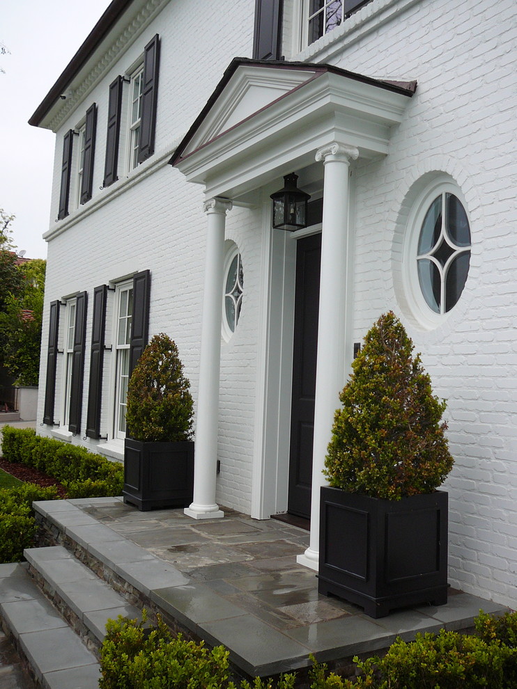 Georgian Colonial - Traditional - Exterior - Los Angeles - by EP ...