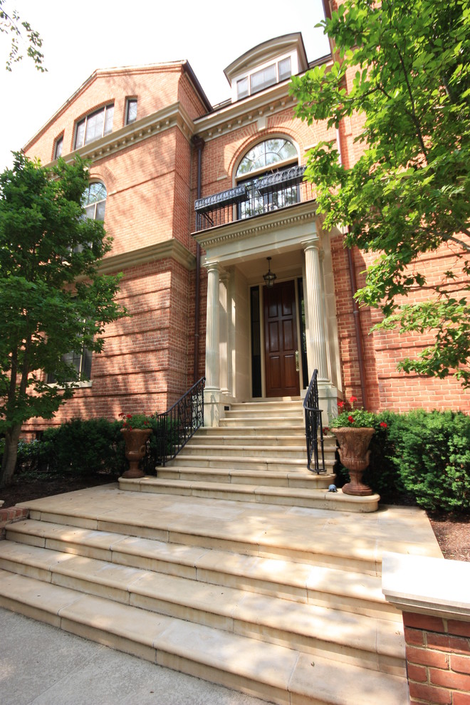 Georgian House - Traditional - House Exterior - DC Metro - by Overmyer ...