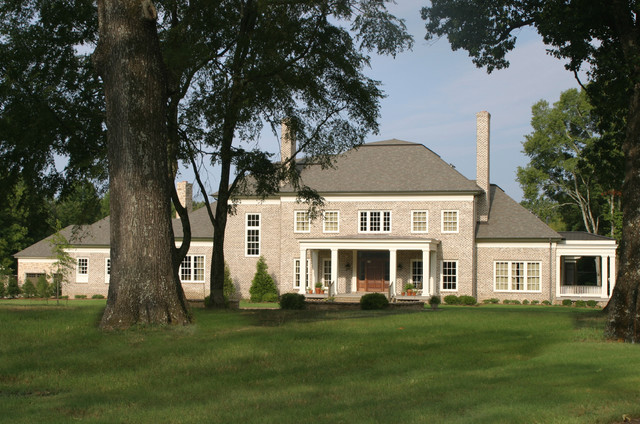 Georgian Manor Home - Traditional - House Exterior - Other - by Shapiro ...