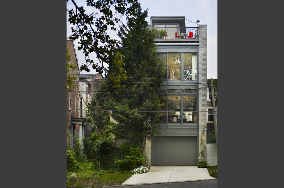 Girard Townhouse, Philadelphia, PA - Modern - Exterior - Philadelphia ...