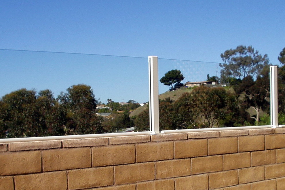 Glass Railings - Modern - Exterior - San Diego - by A & D Glass Inc ...