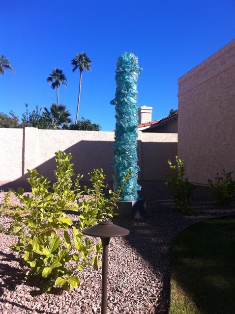 Glass Tower - Contemporary - Exterior - Phoenix - by Nancy Cameron ...