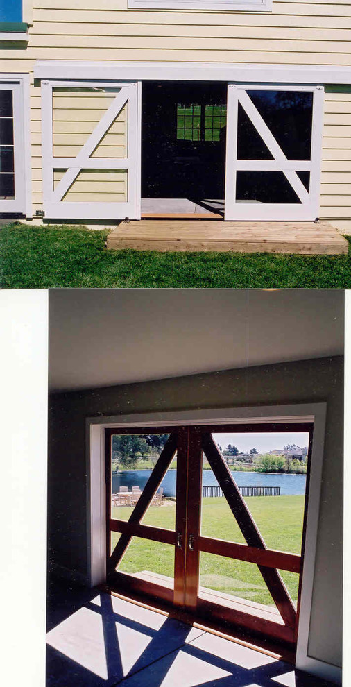 Glazed Barn Door - Contemporain - Façade - San Francisco - par Andre ...