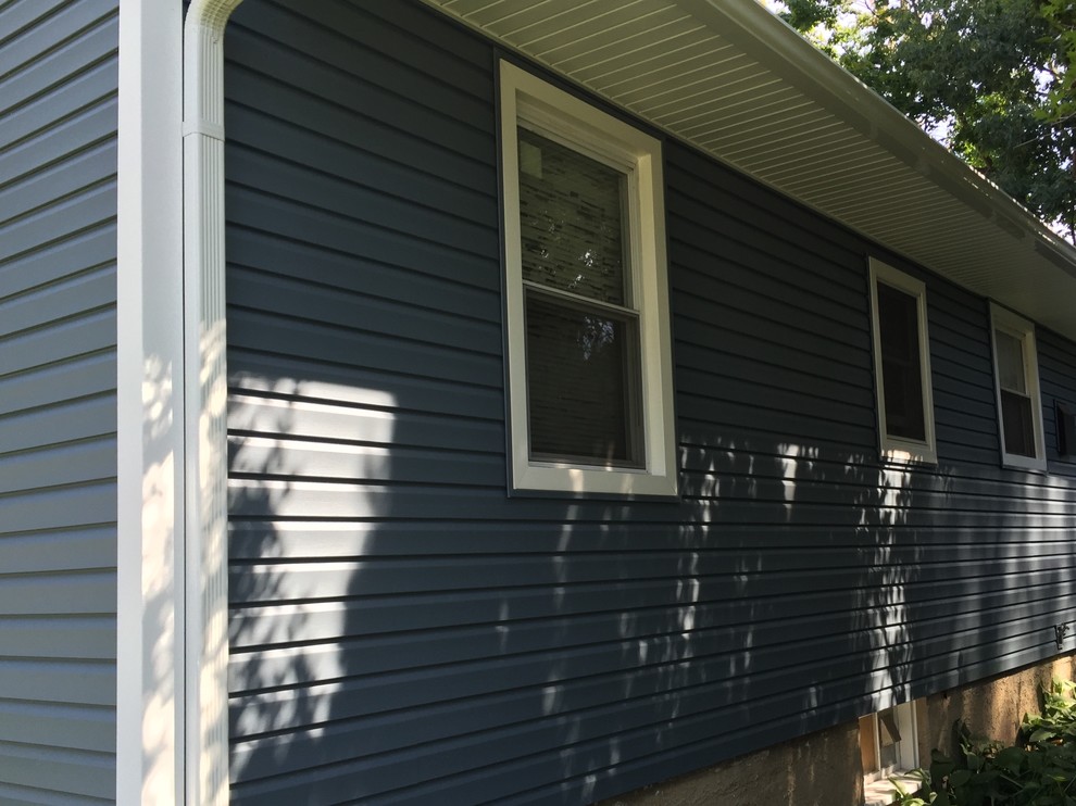 Glen Cove Siding - Harbor Blue Dutch Lap Siding - Traditional ... Glen Cove Siding - Harbor Blue Dutch Lap Siding - Traditional ...