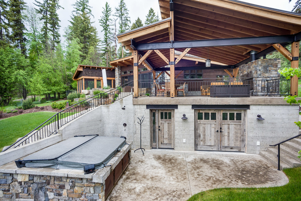 Glen Lake retreat - Rustic - Exterior - Seattle - by Malmquist ...