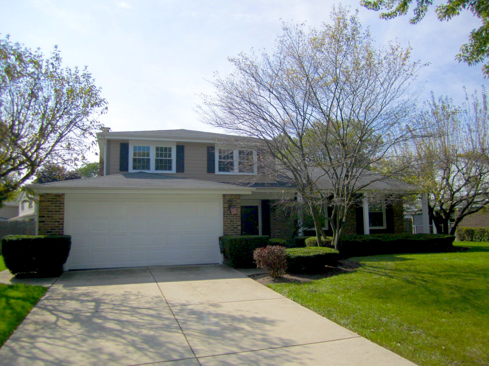 Glenview, IL Siding Split Level Style James Hardie Siding - Traditional ...