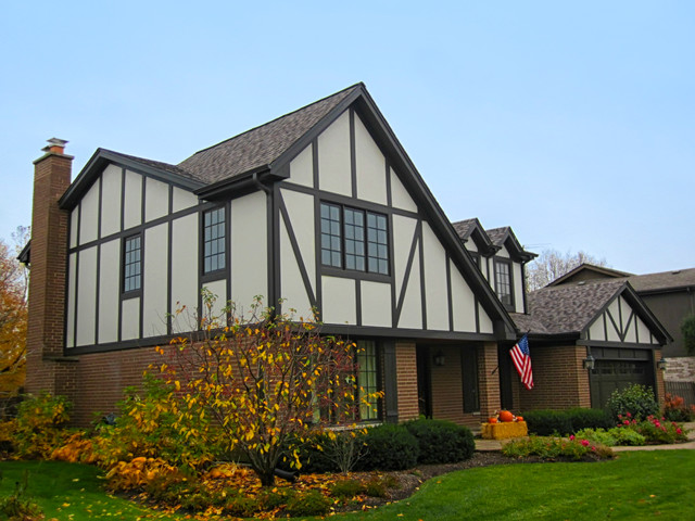 Tudor Style Vinyl Siding