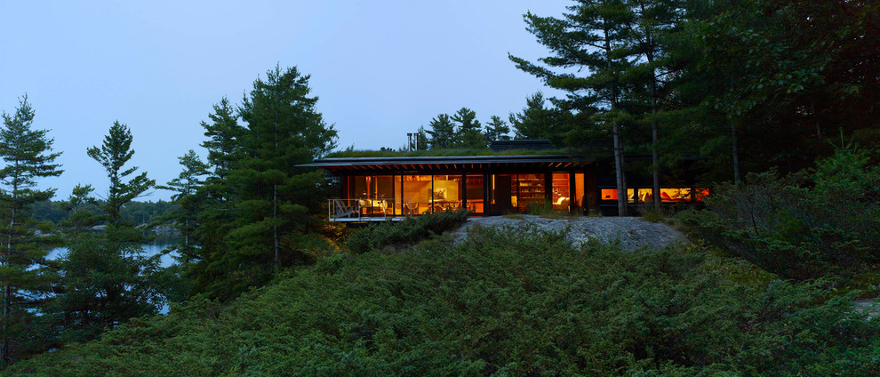Go Home Bay Cabin - Rustic - Exterior - Toronto - by Ian MacDonald ...