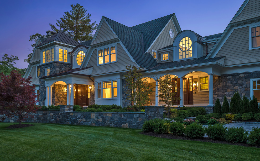 Graceful Gables - Traditional - Exterior - Boston - by Jan Gleysteen ...