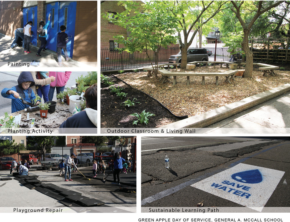 Graduate Portfolio: Green Apple Day of Service - Exterior - St Louis ...