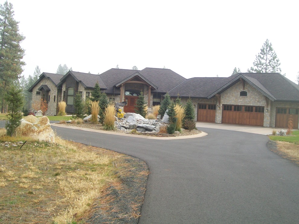 Graham Residence - Rustic - Exterior - Seattle - by Mackin Drafting ...