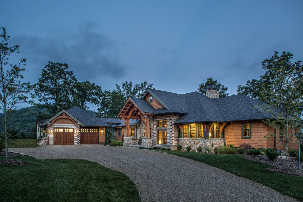 Grand Highlands Rustic Arts and Craft - Rustic - Exterior - Other - by ...