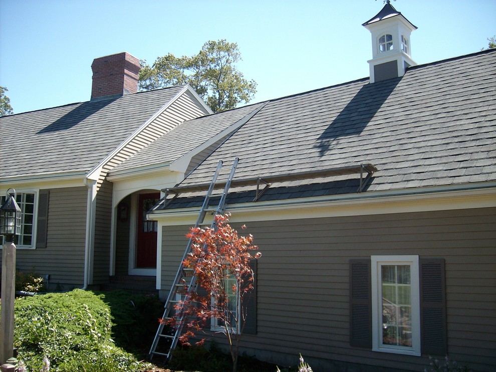 Grand Manor Roof - Stonegate Gray - Traditional - Exterior - Boston ...