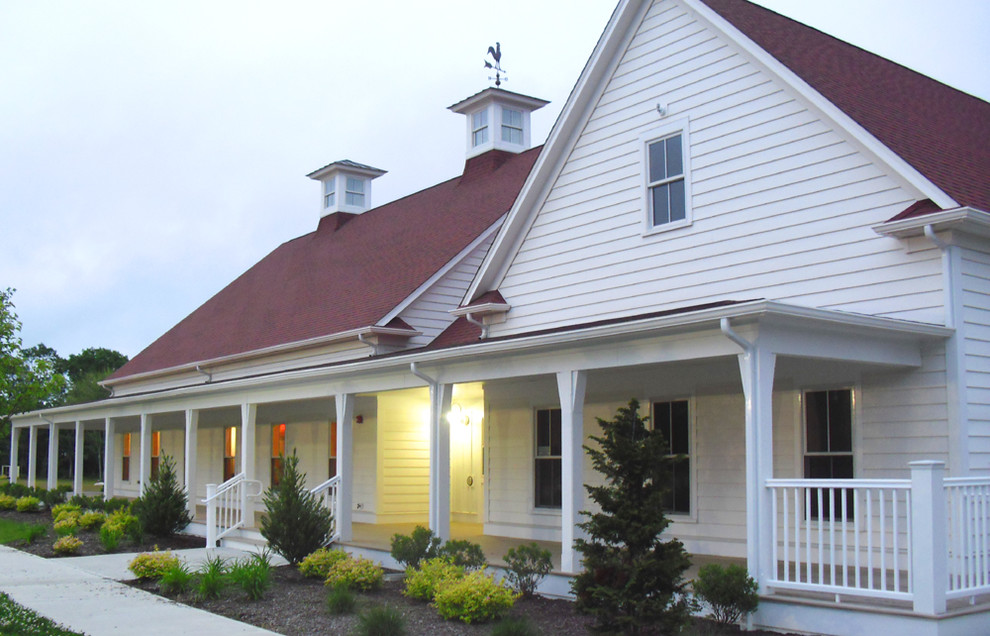 Grange Hall - Farmhouse - Exterior - Providence - by Union Studio ...