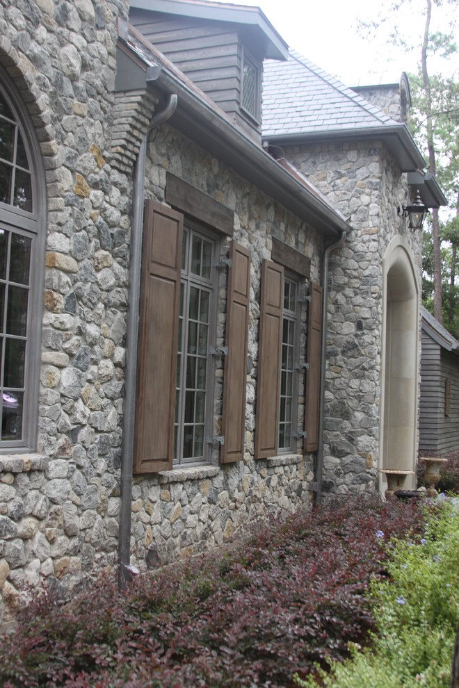 Gray Exterior Stone - Traditional - Exterior - Houston - by Alamo Stone ...