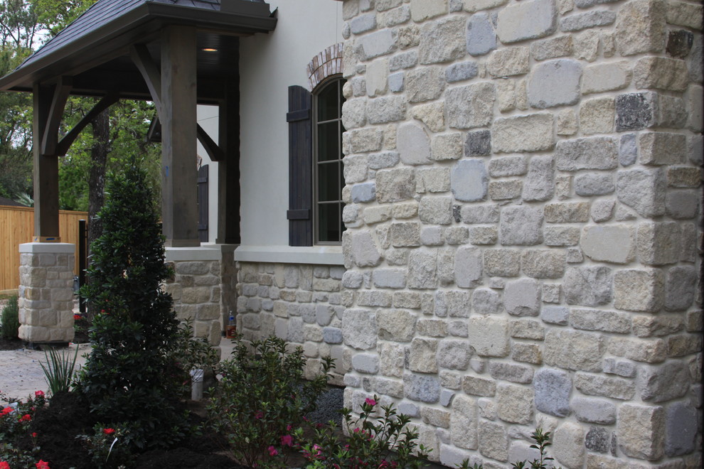 Gray Exterior Stone - Traditional - Exterior - Houston - by Alamo Stone ...