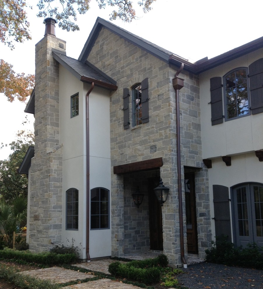 Gray Exterior Stone - Traditional - Exterior - Houston - by Alamo Stone ...