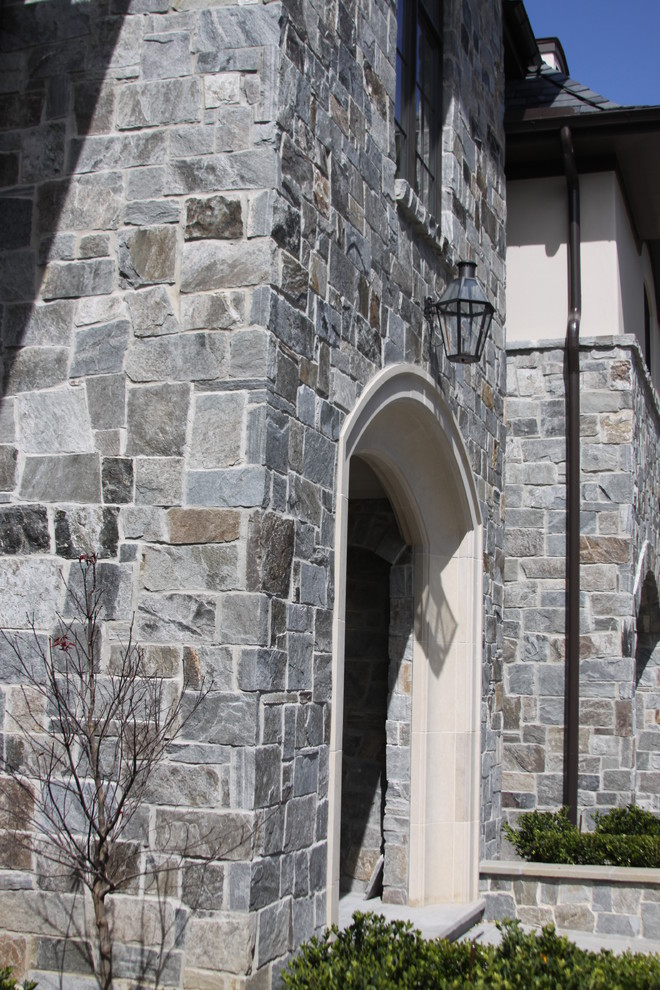 Gray Exterior Stone - Traditional - Exterior - Houston - by Alamo Stone ...