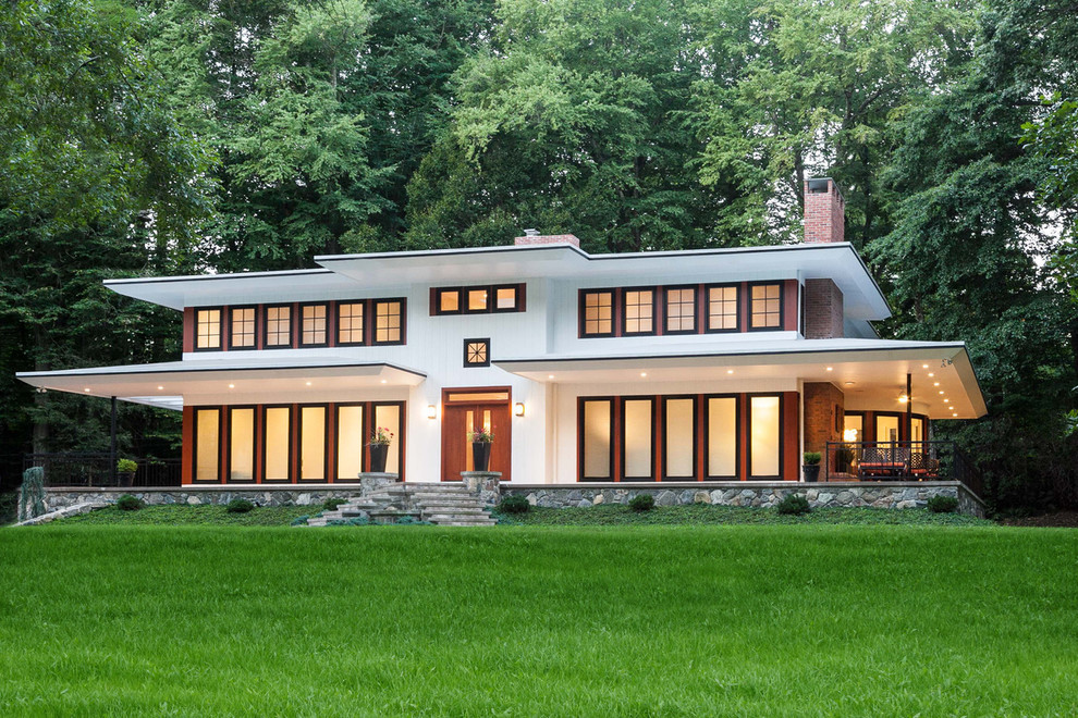 Gray - Contemporary - Exterior - New York - by John R Mastera ...