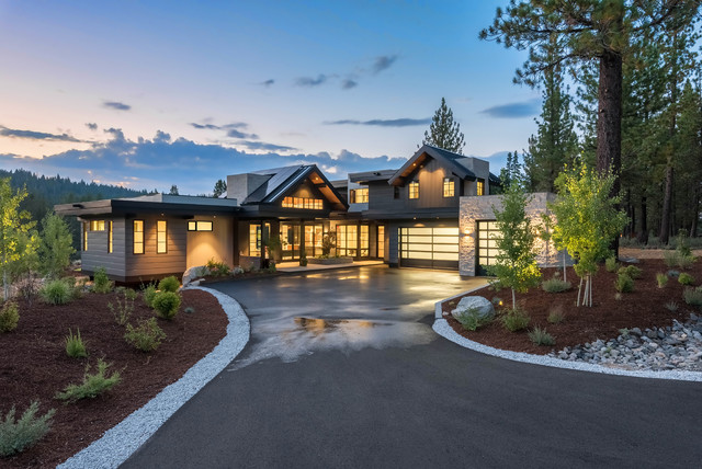 Gray's Crossing, Mountain Modern, Golf Course Home - Modern - House ...