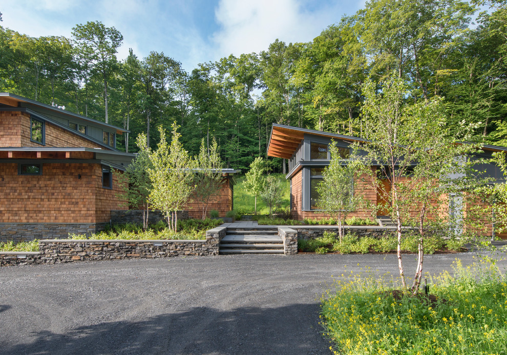 Green Mountain Getaway - Guest House - Contemporary - Exterior ...