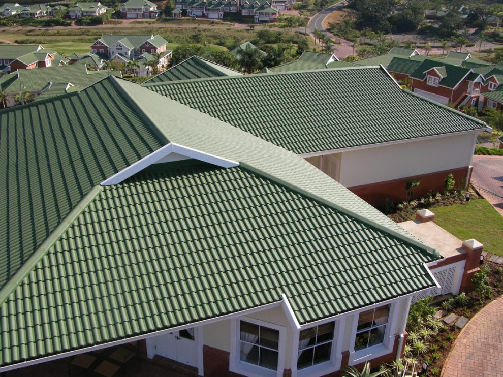 Green Tile Roof - Modern - Exterior - Miami - by J Quintero Roofing | Houzz
