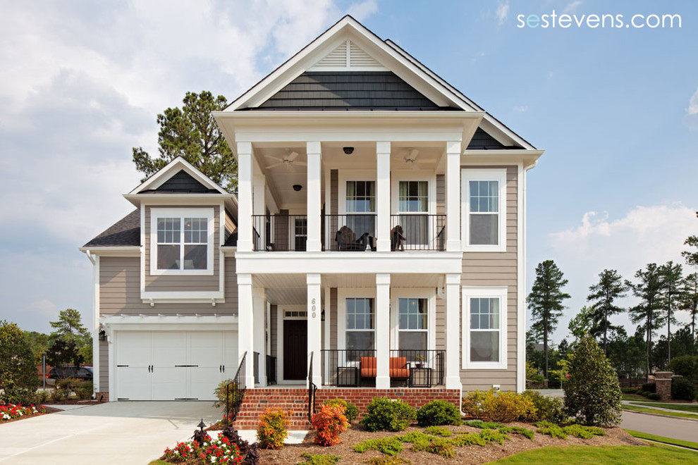 Greystone model Exterior view - Traditional - Exterior - Raleigh - by ...
