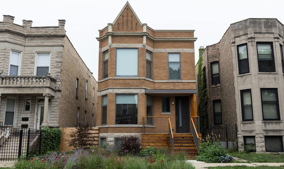 Greystone Renovation - Logan Square - Modern - Exterior - Chicago - by ...