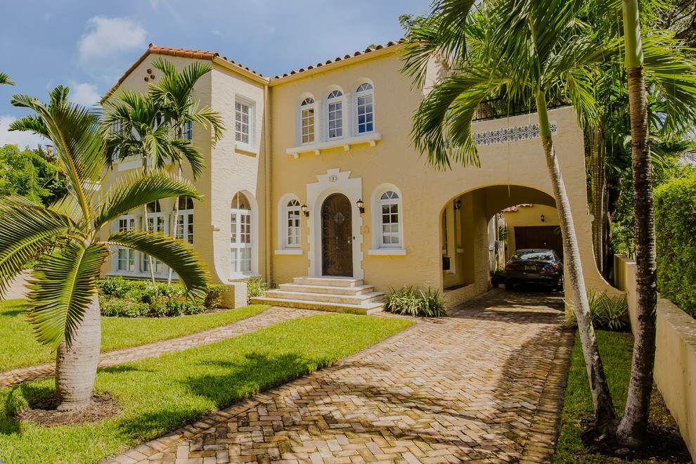 Gubbins Residence Historical House Coral Gables Florida - Traditional ...