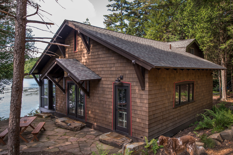 Guest House - Rustic - Exterior - New York - by Beardsley Architects ...