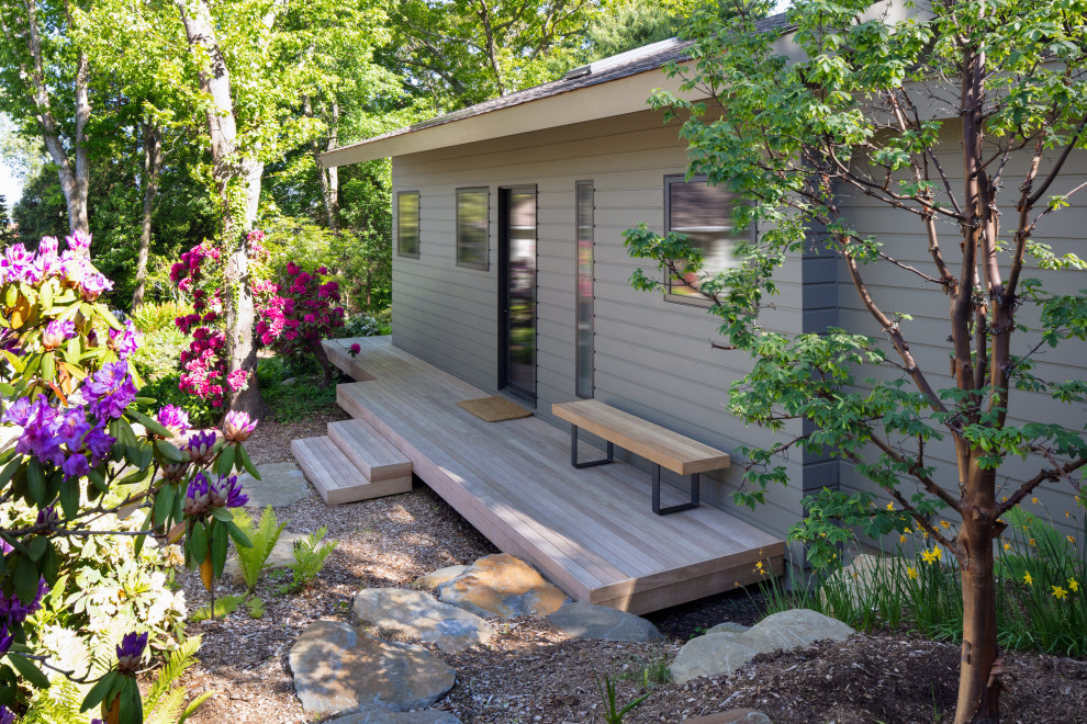 Guest Studio - Modern - Exterior - Providence - by Maria Aureli | Houzz
