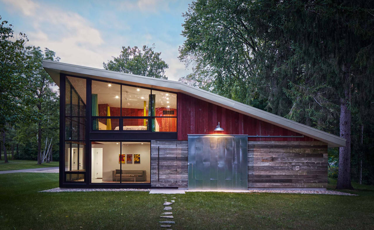 Industrial Rustic Home Exterior
