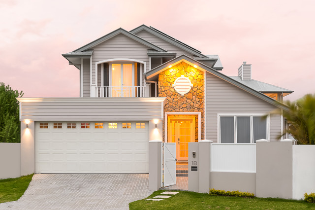 Hamptons Exterior - House Exterior - Gold Coast - Tweed - by Michelle ...