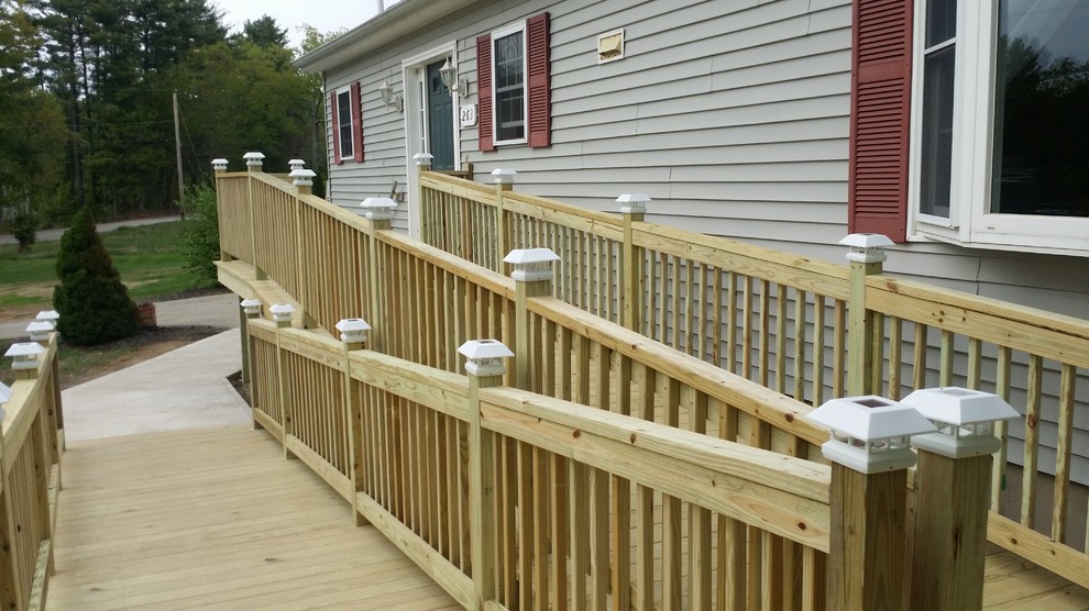 Handicap Ramp with RDI ADA Railings - Exterior - Boston - by A.J ...