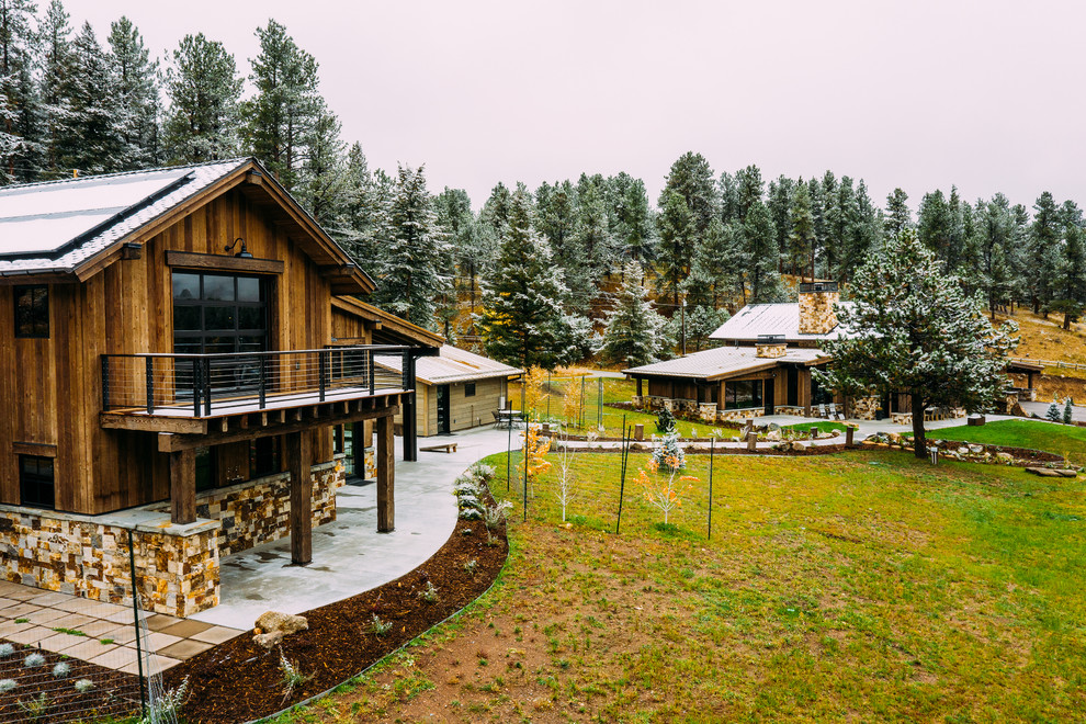 HandleBar Ranch - Rustic - Exterior - Denver - by Centre Sky ...