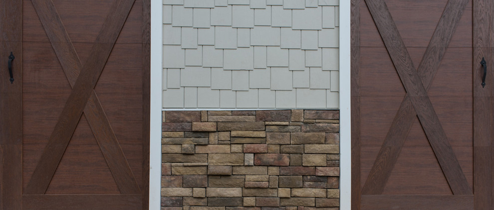 Hardie Shingle - Staggered Edge Panel - Traditional - Exterior - New ...