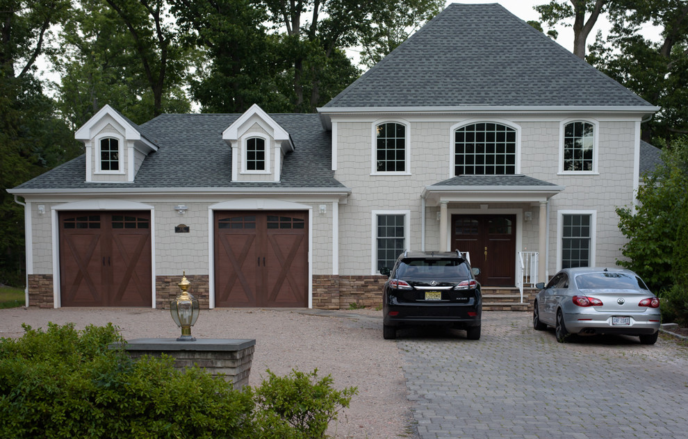 Hardie Shingle - Staggered Edge Panel - Traditional - Exterior - New ...