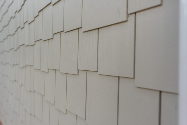 Hardie Shingle - Staggered Edge Panel - Traditional - Exterior - New ...