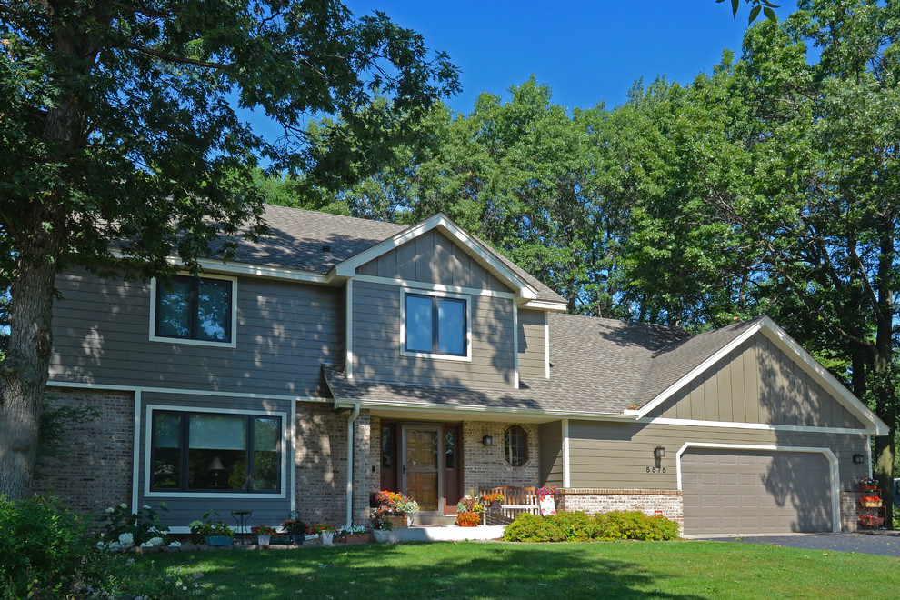 Hardie Timber Bark Siding - Exterior - Minneapolis - by Hoffman Weber ...