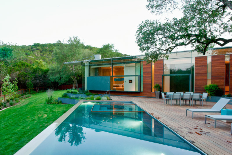 Hardwood siding in Austin (IPE, MASSARANDUBA) bcarc.com - Modern ...