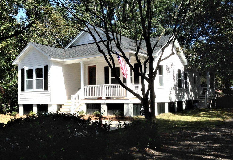 Hartford Circle, Coastal Cottage - Beach Style - Exterior - Charleston ...