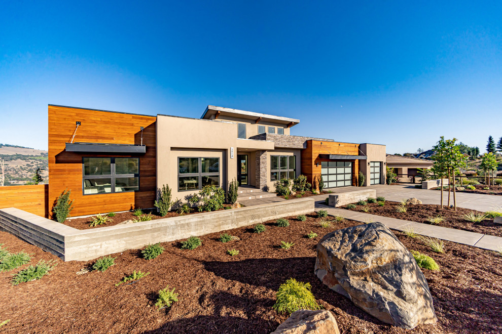 Heathfield House - Tubbs Fire Rebuild - Contemporary - Exterior - Other ...