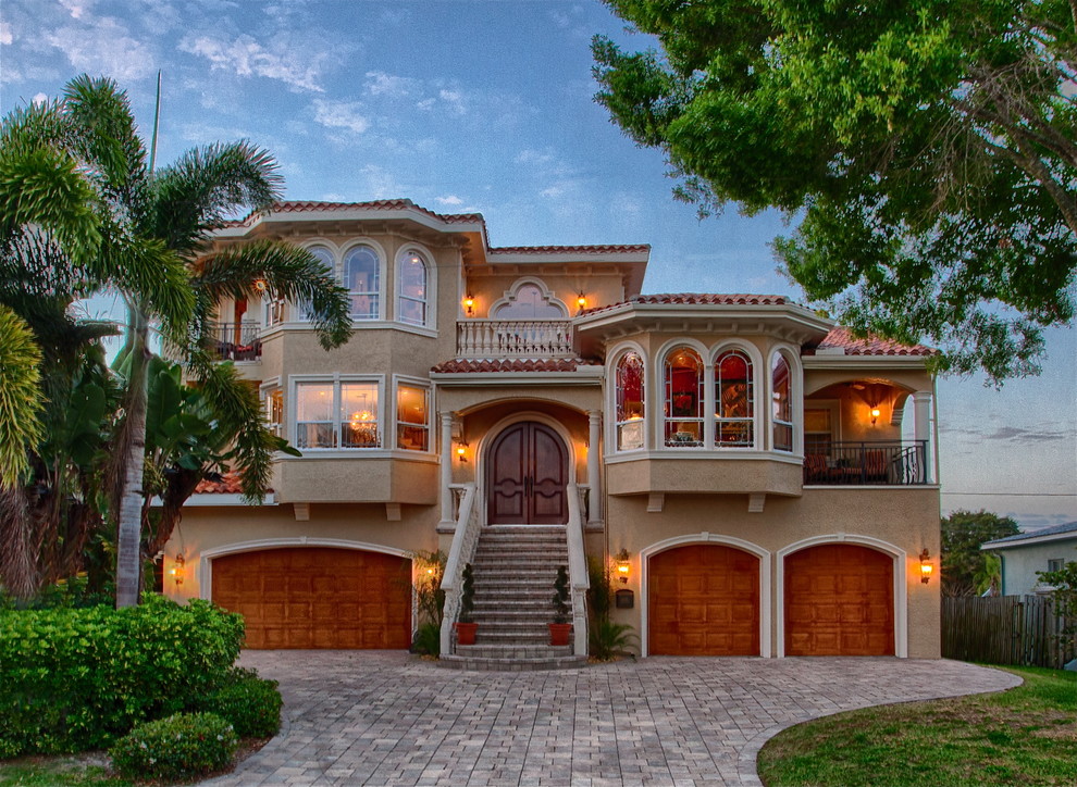 Hebb Remodel - Before and After - Mediterranean - Exterior - Tampa - by ...