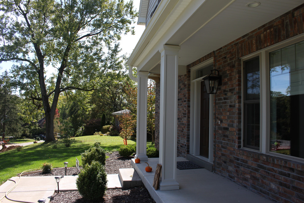 Herringbone Vinyl Siding | Olivette, MO - Traditional - Exterior - St ...