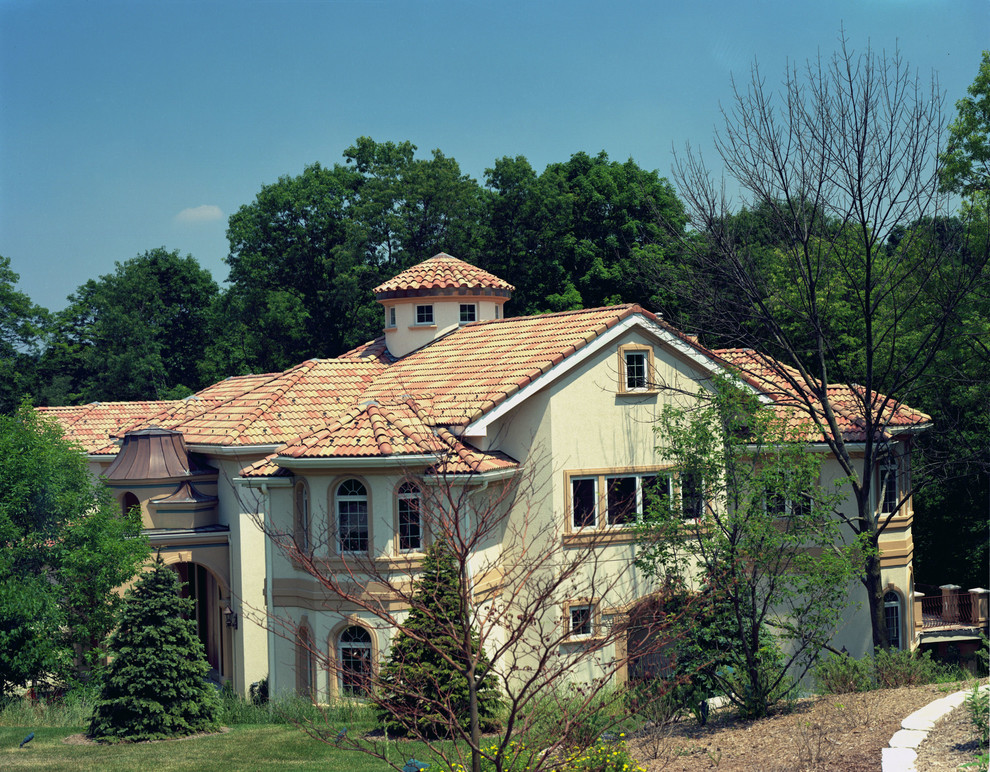 High Barrel Roof Tile - Mediterranean - Exterior - Milwaukee - by Vande ...