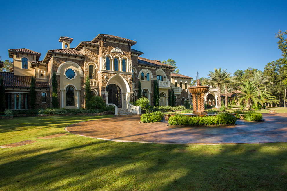 High Meadow Ranch Front Photo Shootlandscape lighting - Mediterranean ...