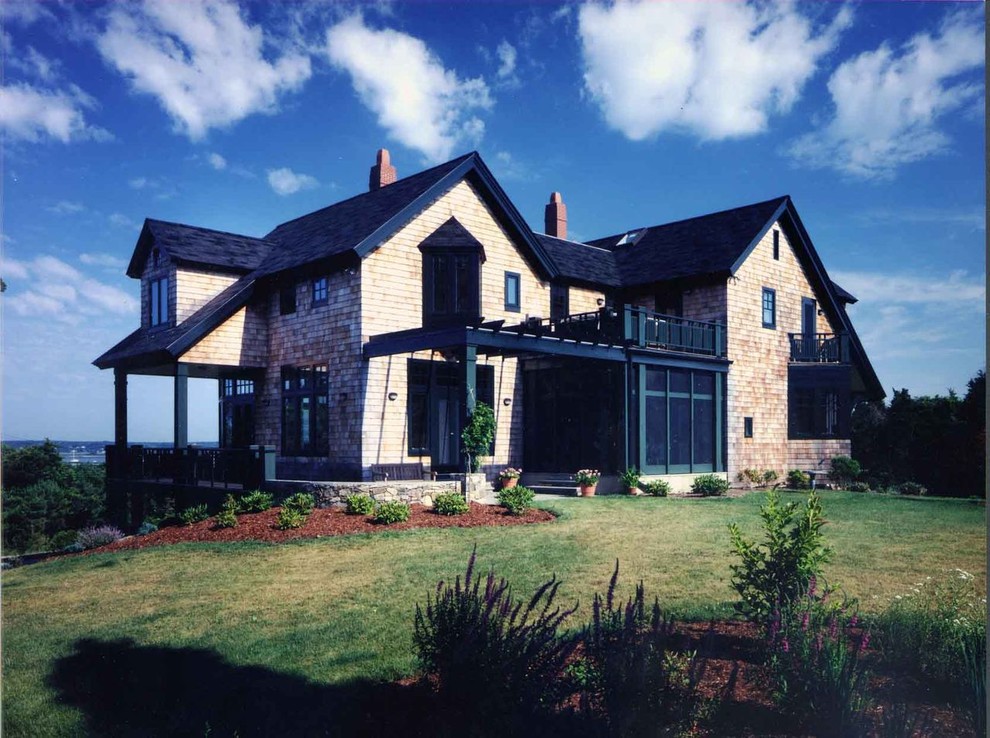 Highland House - Traditional - Exterior - Providence - by Burgin ...