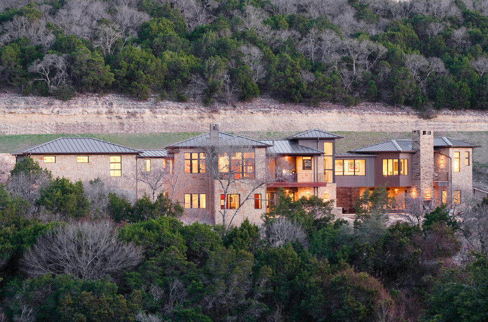 Hill Country Contemporary - Modern - Häuser - Austin - von Shoberg ...