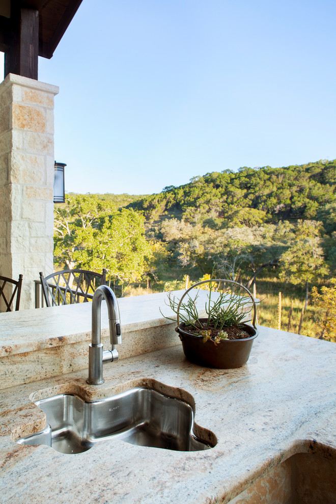Hill Country Custom Home - Rustic - Exterior - Austin - by Dawn Hearn ...